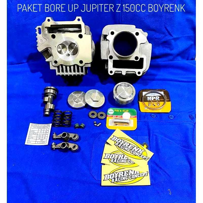 Jual PAKET BORE UP JUPITER Z / VEGA R NEW 5TN 5TP 130CC / 150CC ...