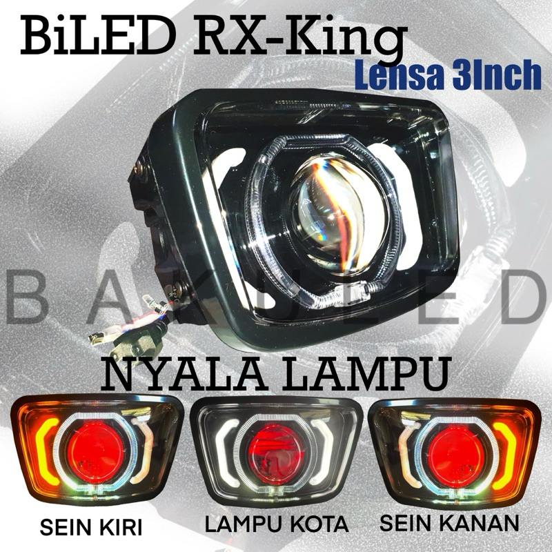 Jual Biled 3 Inch 50W Devil RGB RX King PNP | Shopee Indonesia