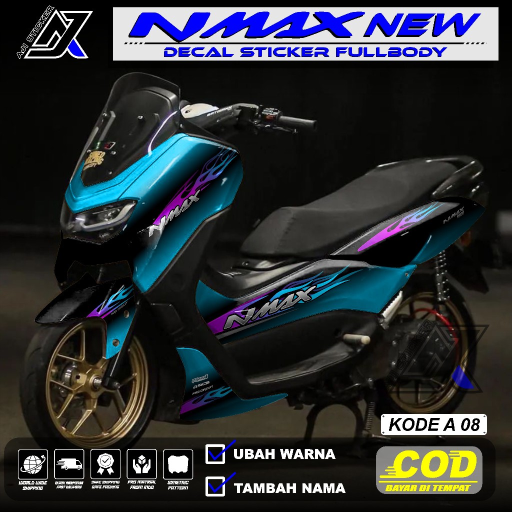 Jual Decal Nmax New Full Body 2020 2021 2022 2023 2024 - Stiker Dekal ...