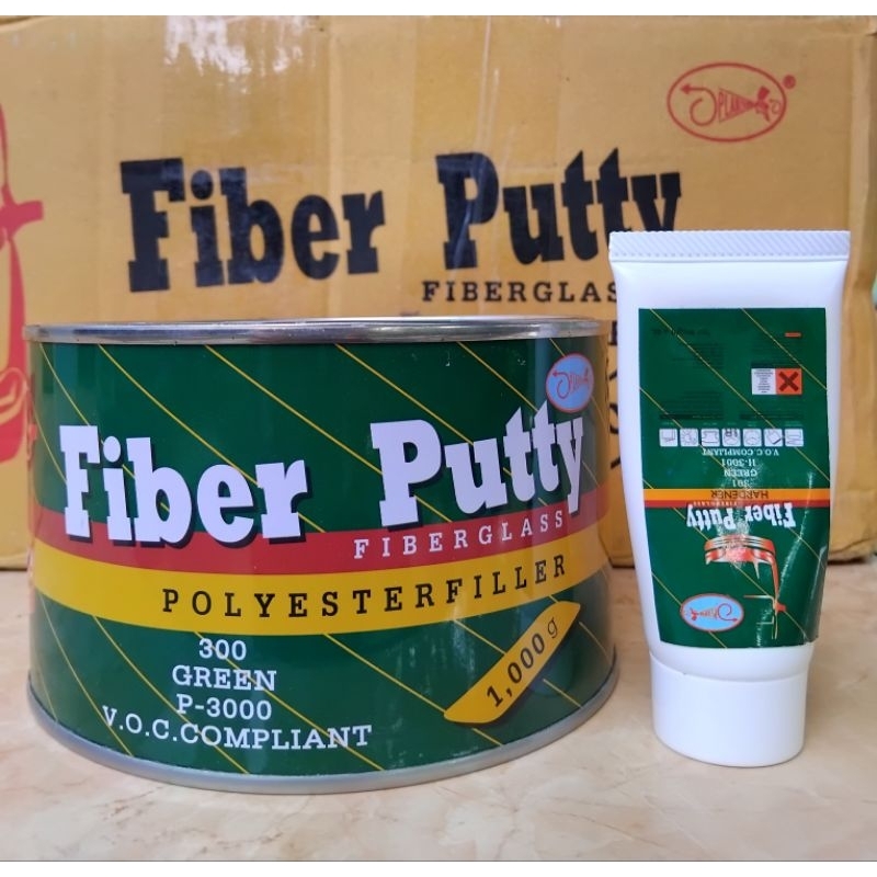 Jual Dempul fiber/fiber putty/dempul fiberglass/fiberglass | Shopee Indonesia