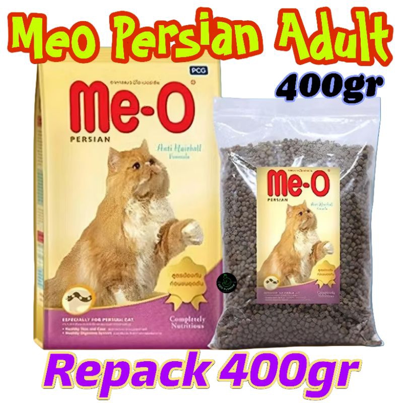Jual Persia Adult Repack Meo Persian 400gr Dry Cat Food Makanan Kucing ...
