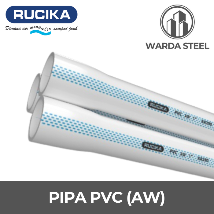 Jual Pipa PVC 1/2" AW 1 Meter RUCIKA - Potongan Meteran Paralon Pralon ...