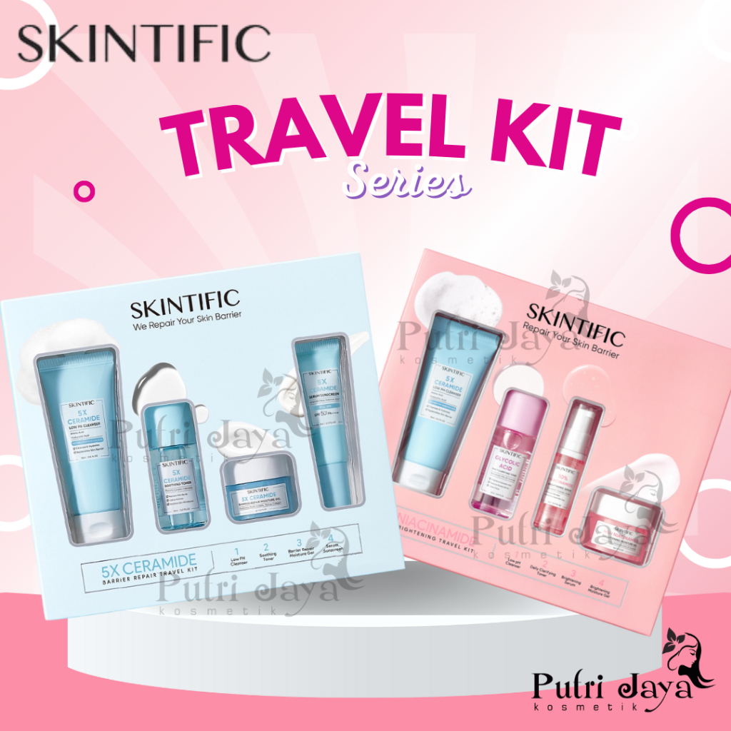 Jual SKINTIFIC Travel Kit | 5X Ceramide Barrier Repair / Niacinamide ...