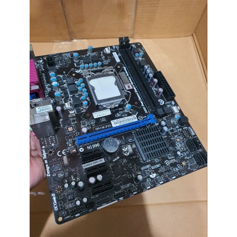 Jual MOBO WEARNES H61 SOCKET 1155 DDR3, NORMAL, MINUS LAN ONBOARD OFF ...
