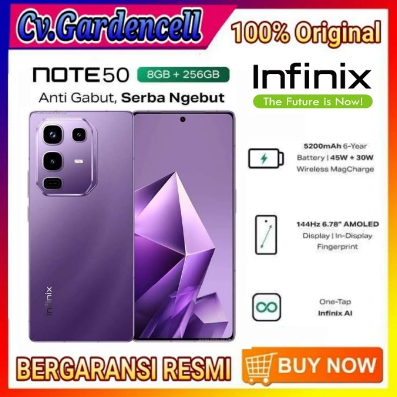 Jual Infinix Note 50 Ram 8/256Gb Garansi Resmi | Shopee Indonesia