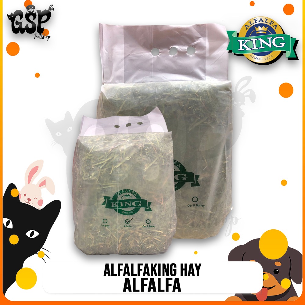 Jual AFK AlfalfaKing Alfalfa Hay Repack | Jerami Alfalfa kaya Protein ...