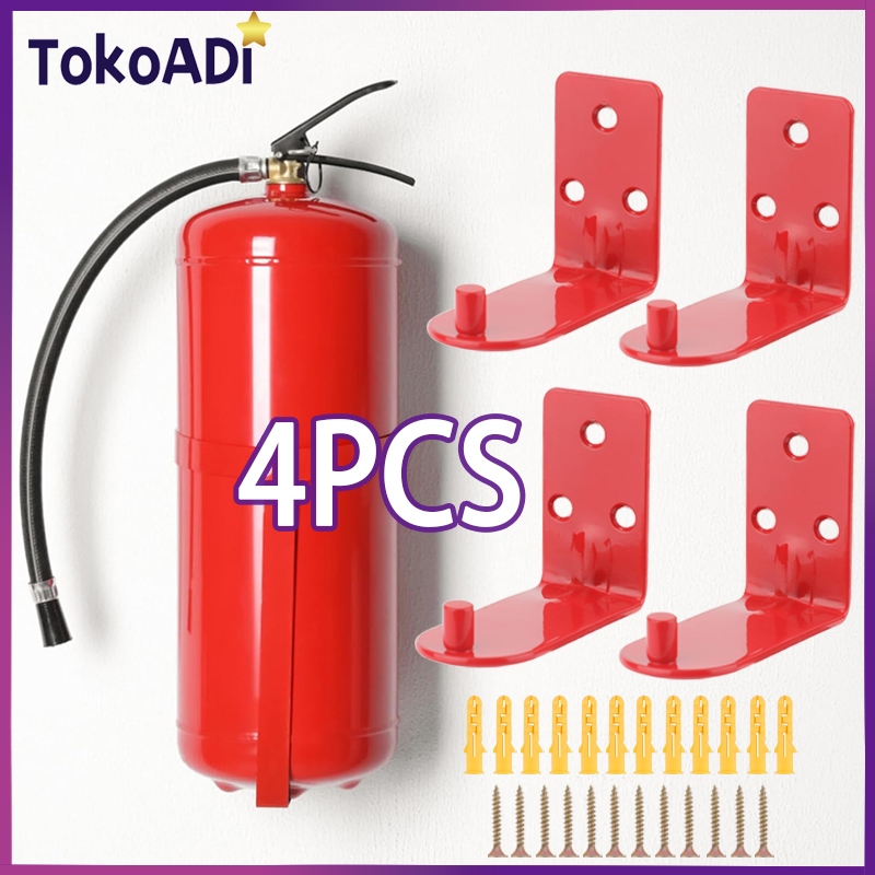 Jual 4PCS Hanger APAR Tabung Pemadam DCP Powder / Gantungan Dinding ...