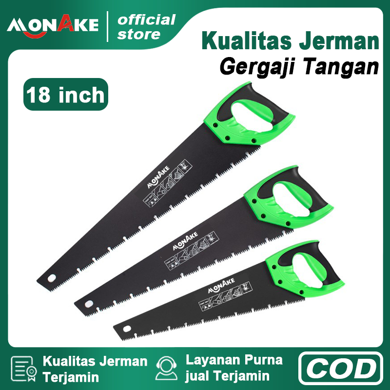 Jual Monake German Tool Gergaji Potong Kayu 18inch （COD）Mata Original ...