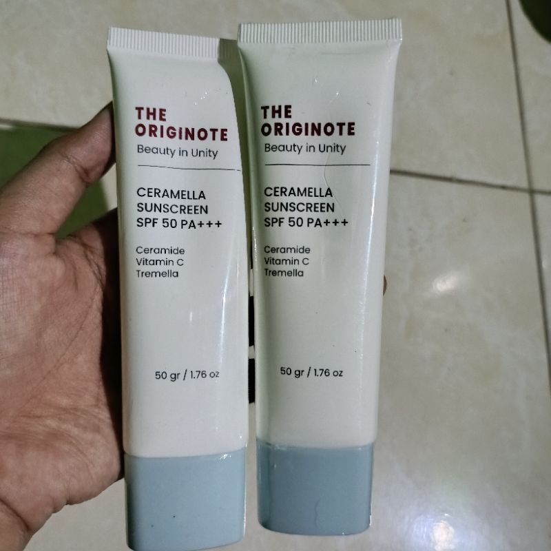 Jual THE ORIGINOTE SUNSCREEN SPF 50 PA +++ MURAAH | Shopee Indonesia