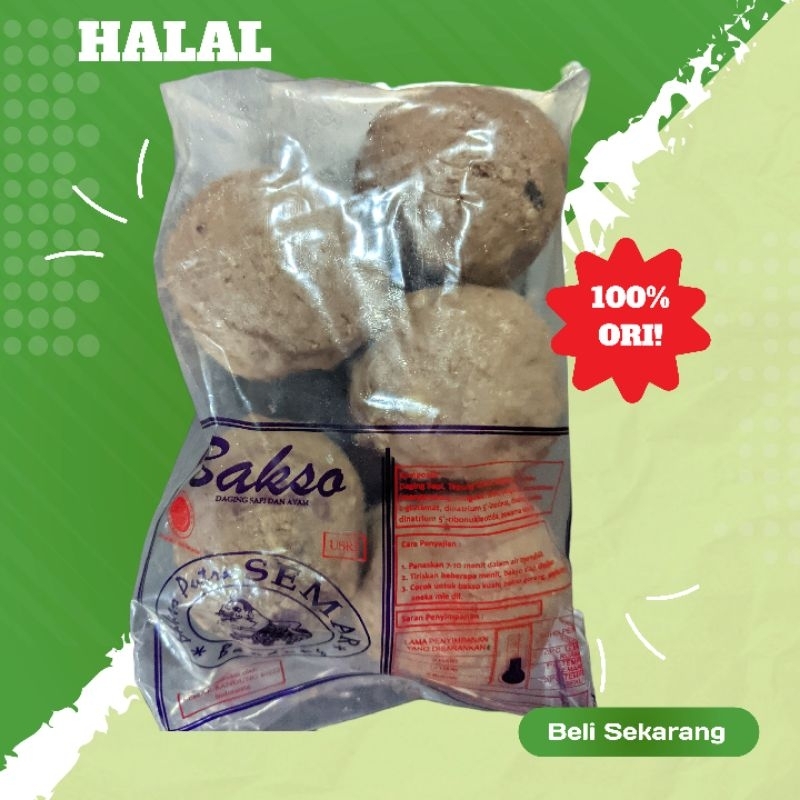 Jual BAKSO SAPI URAT BESAR, CAP SEMAR 5pcs | Shopee Indonesia
