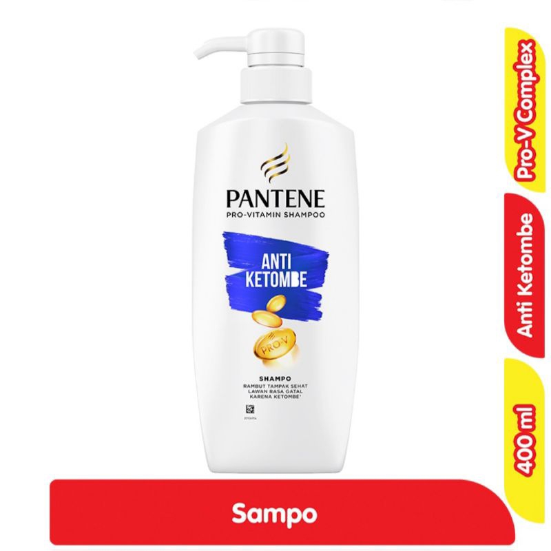 Jual Pantene Shampoo Anti Ketombe Pump 400 ml | Shopee Indonesia