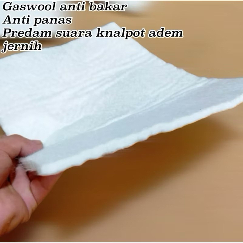Jual COD gaswol gaswool gaspol knalpot tahan panas serat IMPORT ...