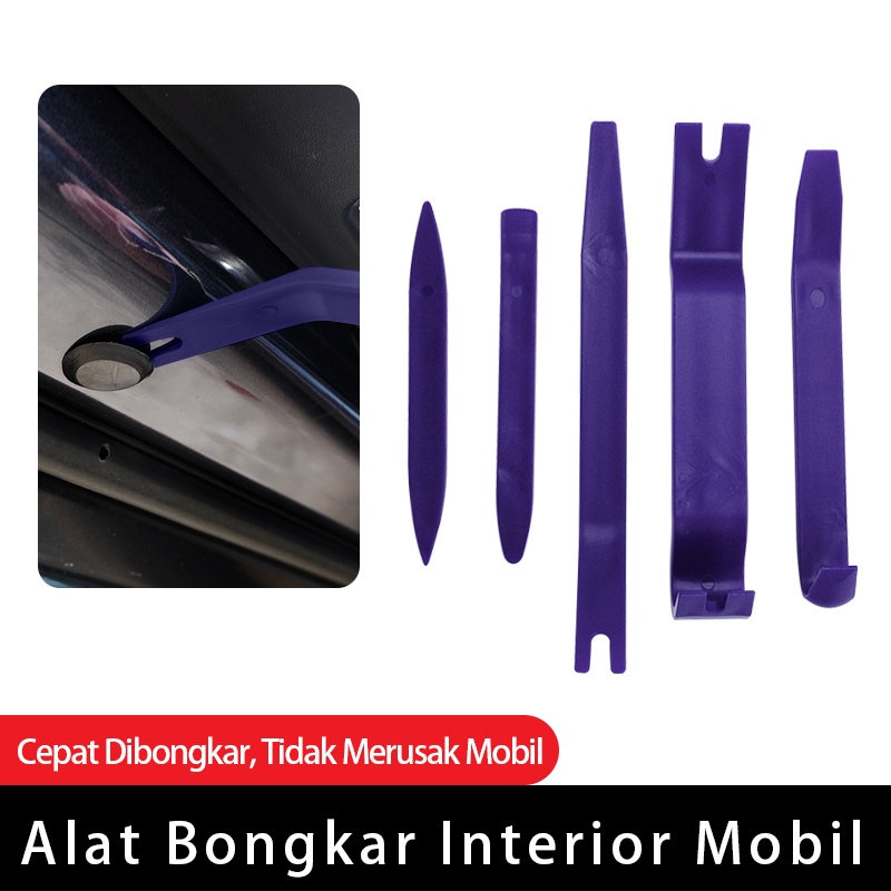 Jual CHIGE 5PCS Pengungkit Panel Mobil Car Removal Pry Trim Tool CUKIT ...