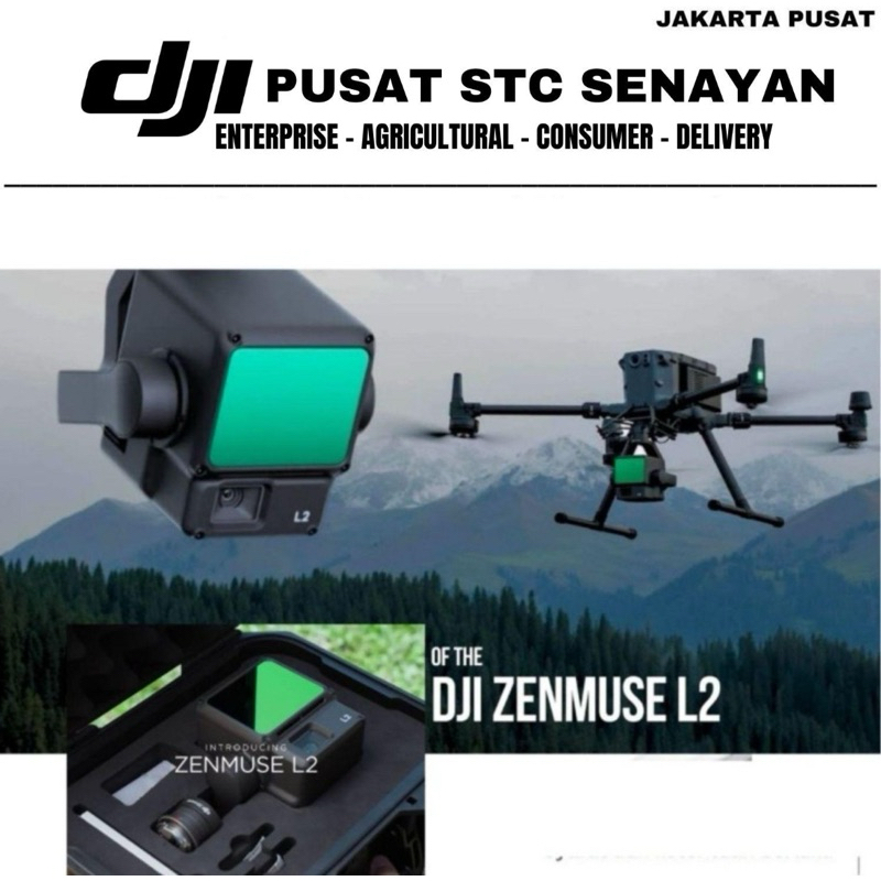 Jual DJI Zenmuse L2 Kamera LiDAR Camera Drone Mapping Pemetaan Survey Inspeksi DJI Matrice 350 ...