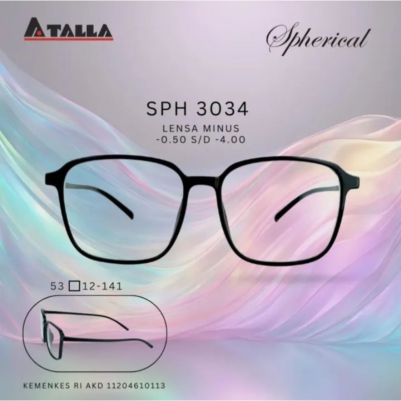 Jual Kacamata Minus kacamata rabun jauh model kotak besar | Shopee ...