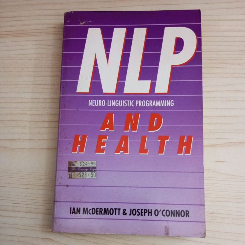 Jual BUKU NEURO LINGUISTIC PROGRAMMING AND HEALTH BY IAN MCDERMOTT AND JOSEPH O CONNOR | Shopee ...