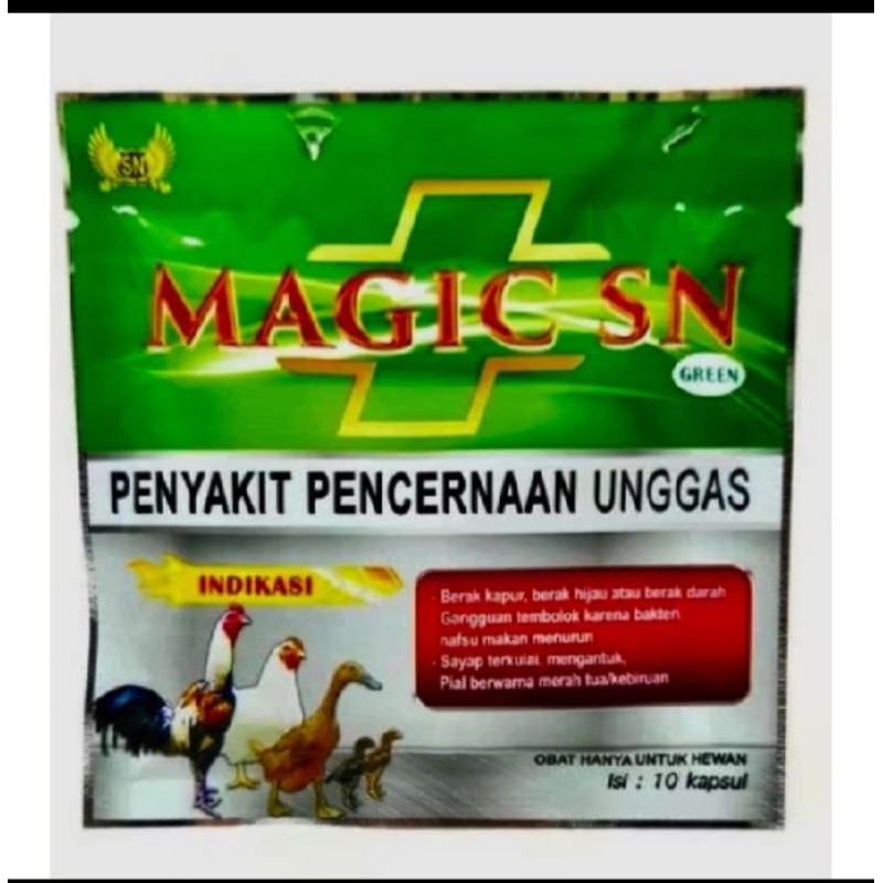 Jual Magic SN hijau obat pencernaan ayam | Shopee Indonesia
