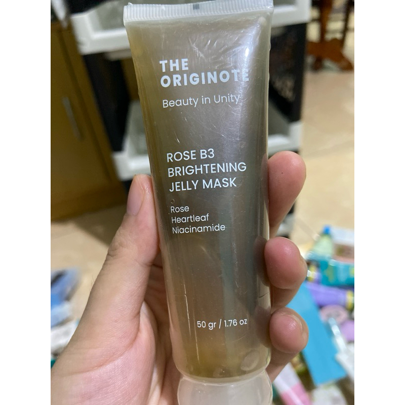 Jual The Originote Rose B3 Brightnening Jelly Mask (CUCI GUDANG ...