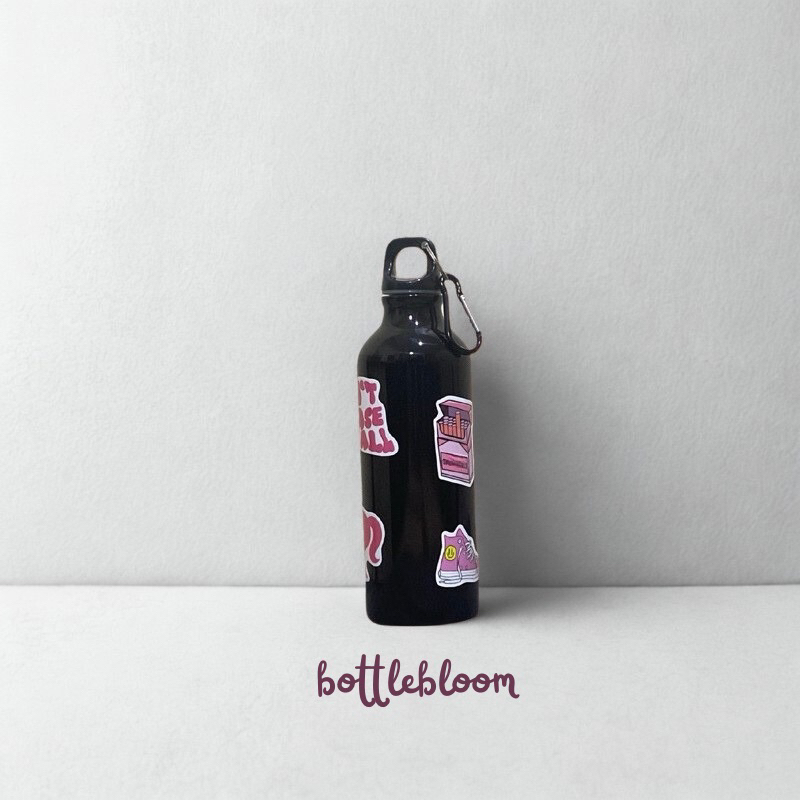 Jual bottlebloom skena pink/ Botol Alumunium / Botol Alumnium Polos ...