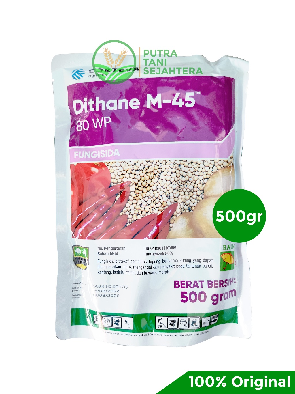 Jual Fungisida DITHANE M-45 80WP 500gr Pengendali penyakit tanaman | Shopee Indonesia