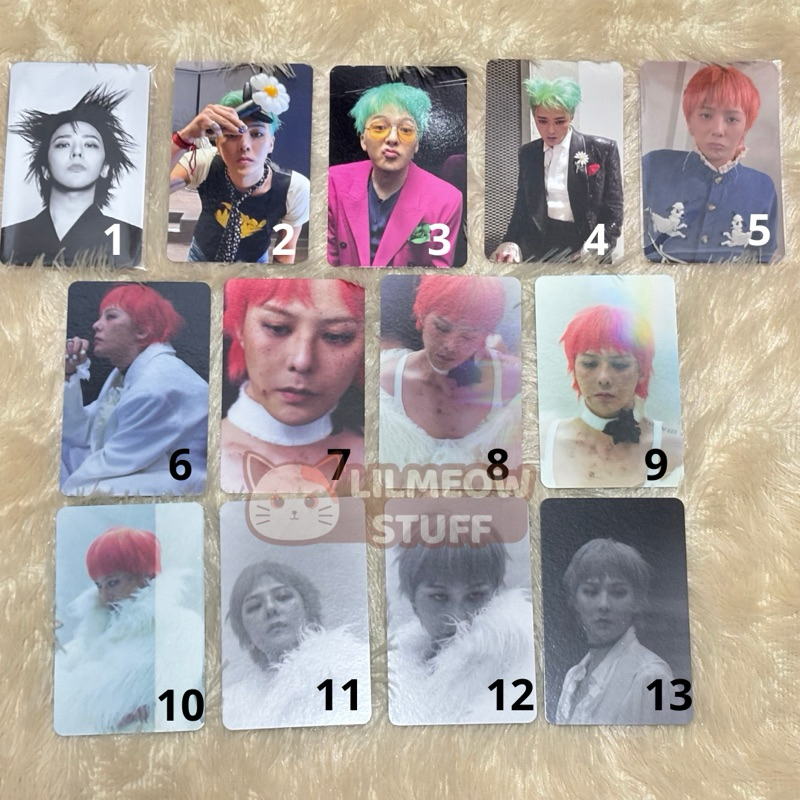 Jual PC OFFICIAL G-DRAGON 3RD ALBUM UBERMENSCH | Shopee Indonesia