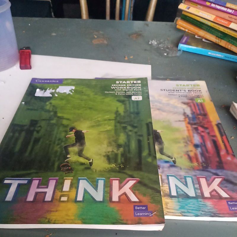 Jual think A1 second edition cambridge set( 2 buku) | Shopee Indonesia