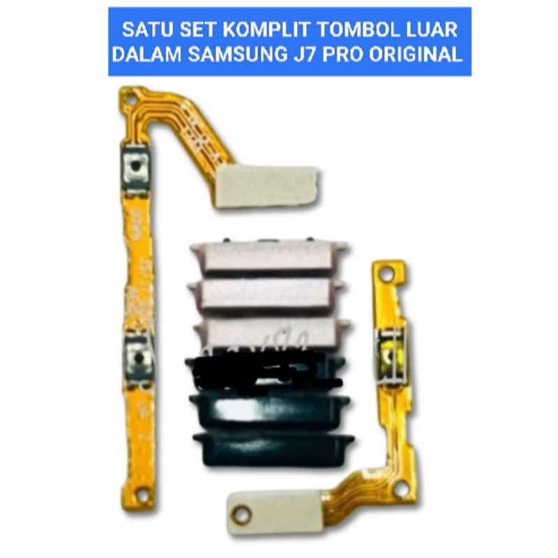 Jual SATU SET KOMPLIT TOMBOL LUAR DALAM ON/OF + FLEXIBEL FOR SAMSUNG J7 PRO ORIGINAL | Shopee ...