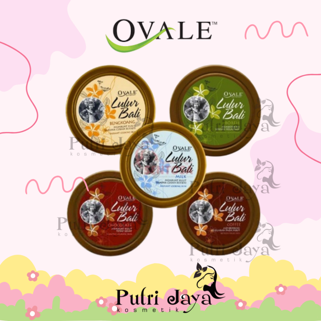 Jual OVALE Lulur Bali | 100gr | Body Scrub KINO | Shopee Indonesia