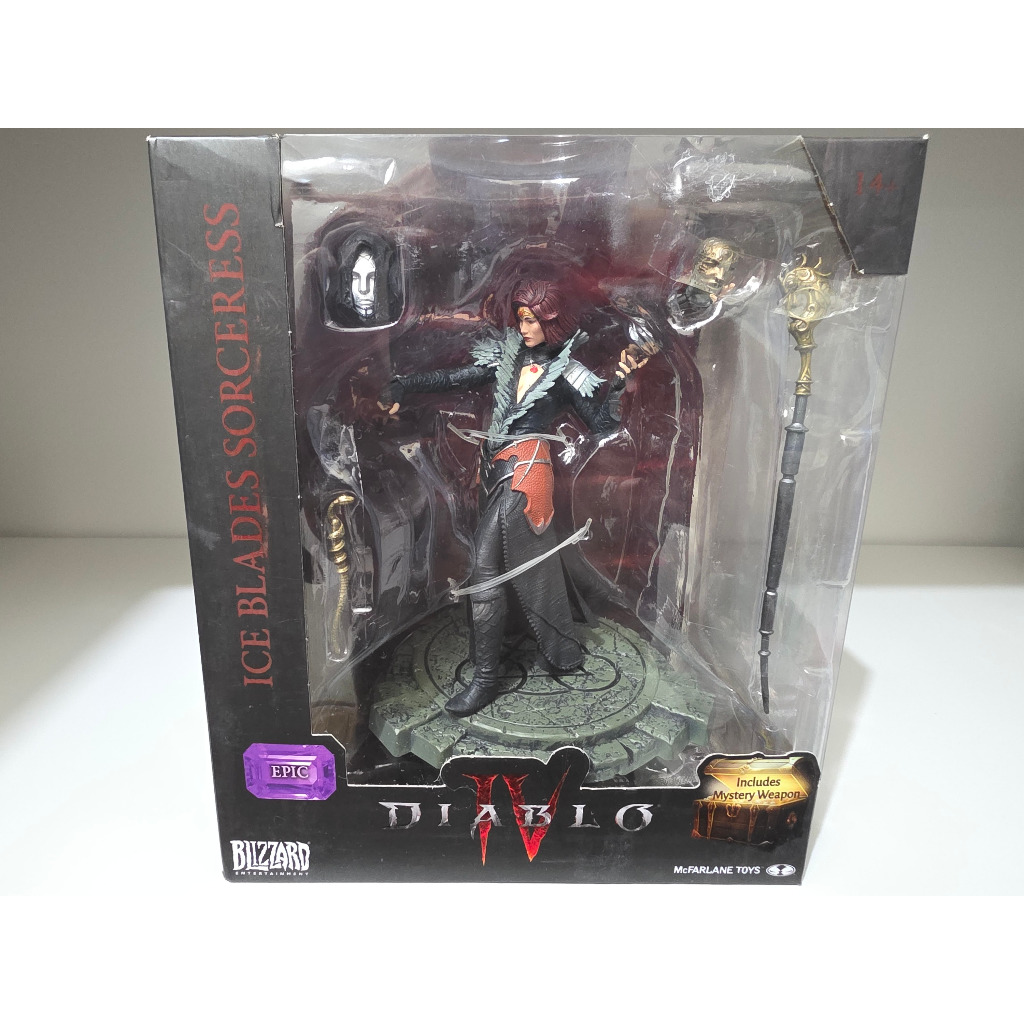 Jual MCFARLANE TOYS DIABLO IV ICE BLADES SORCERESS (EPIC VERSION) MISB ...