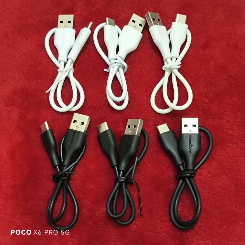 Jual Kabel USB Type-C Original Soundcore by Anker 20cm Kabel Tipe C ...