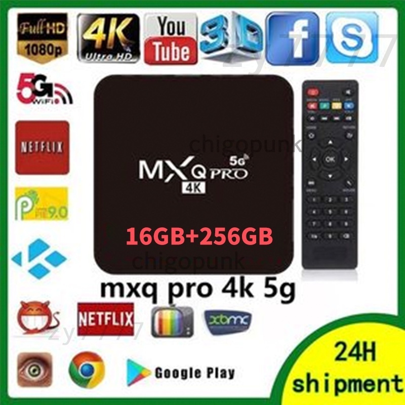 Jual Stb Android TV Box Mxq Pro 16GB+256GB Android TV Box Mxq Pro 4k 5G / TV Tabung | Shopee ...