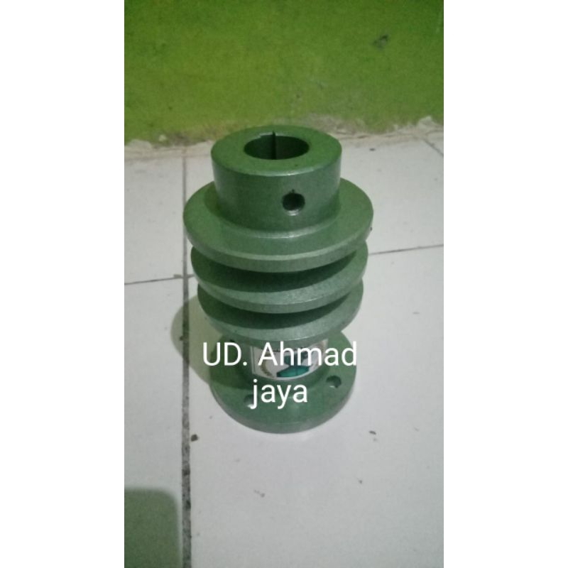 Jual pulley perontok padi /grabagan ukuran 3 inchi untuk mesin honda GX ...