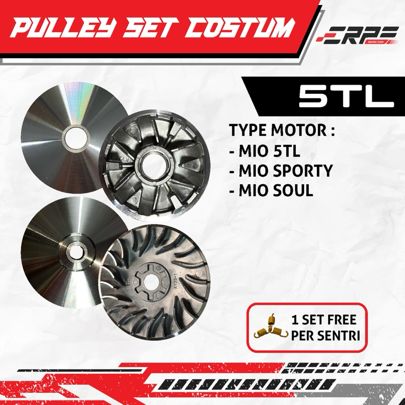 Jual PULLEY RUMAH ROLLER 5TL MIO SPORTY MIO SOUL Stater Halus ...