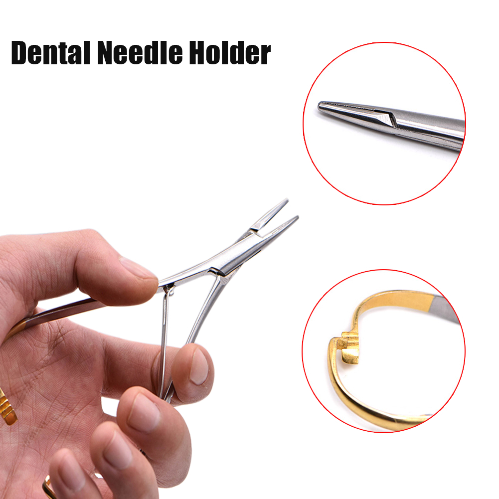 Jual Dental Needle Holder Mathieu Nald Voeder Nailpuder Mathiu Clamp ...