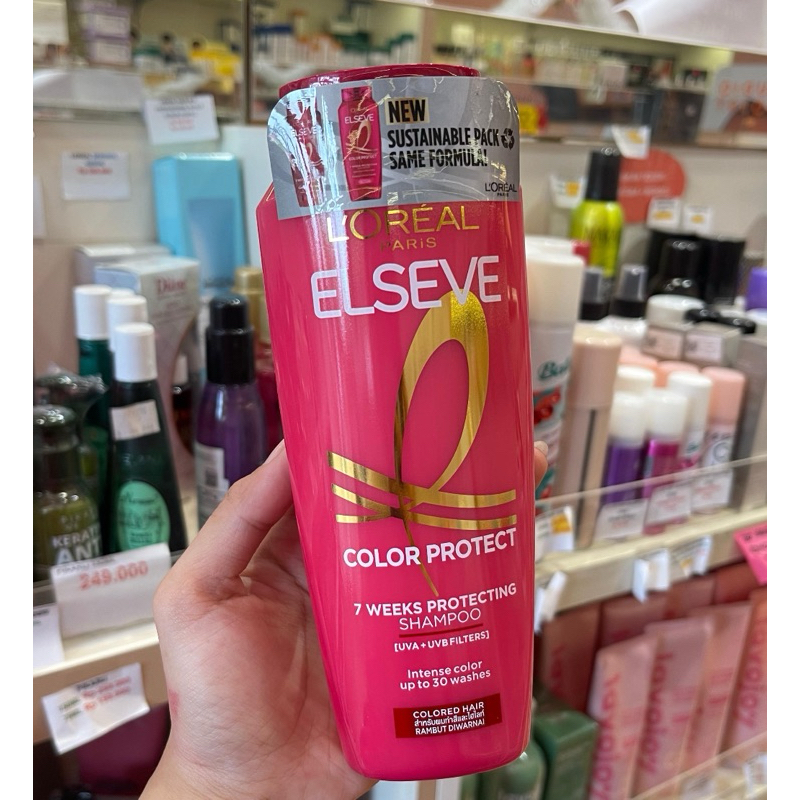 Jual Ready (280ml) Loreal Elseve Color Protect 7 Weeks Protecting ...