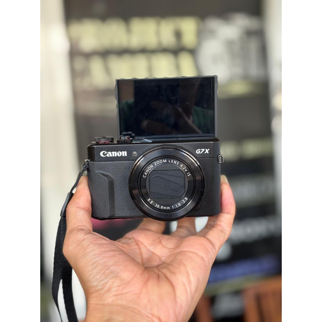 Jual Canon G7X Mark II Box Bonus Memory Siap Pakai | Shopee Indonesia