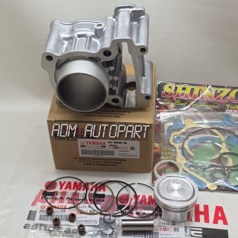 Jual BLOK SEHER+PISTON KIT 1PA VIXION OLD 2007-2010 VIXION NEW NVL 2012-2015 PNP MX OLD MX NEW ...