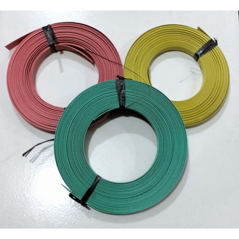 Jual [PROMO] TALI SIMPAI/ TALI STRAPPING/ PITA SENDAREN TEBAL WARNA ...