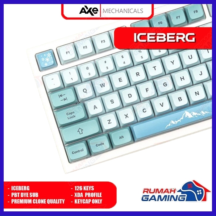 Jual AXE MECHANICALS - XDA - Icebarg - PBT - Dye Sub - Mechanical ...