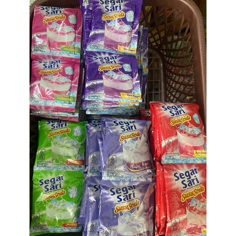 Jual Segar Sari Susu Soda All Variant - 10pcs | Shopee Indonesia