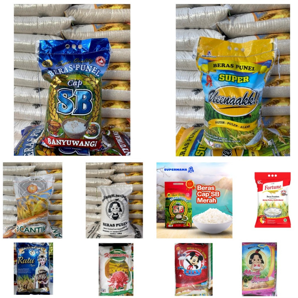 Jual BERAS 10KG ALL MEREK | SB | OSING | RATU AYU | Shopee Indonesia