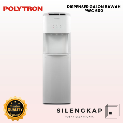 Jual DISPENSER GALON BAWAH POLYTRON PWC-600 PWC 600 PWC600 LOW WATT ...
