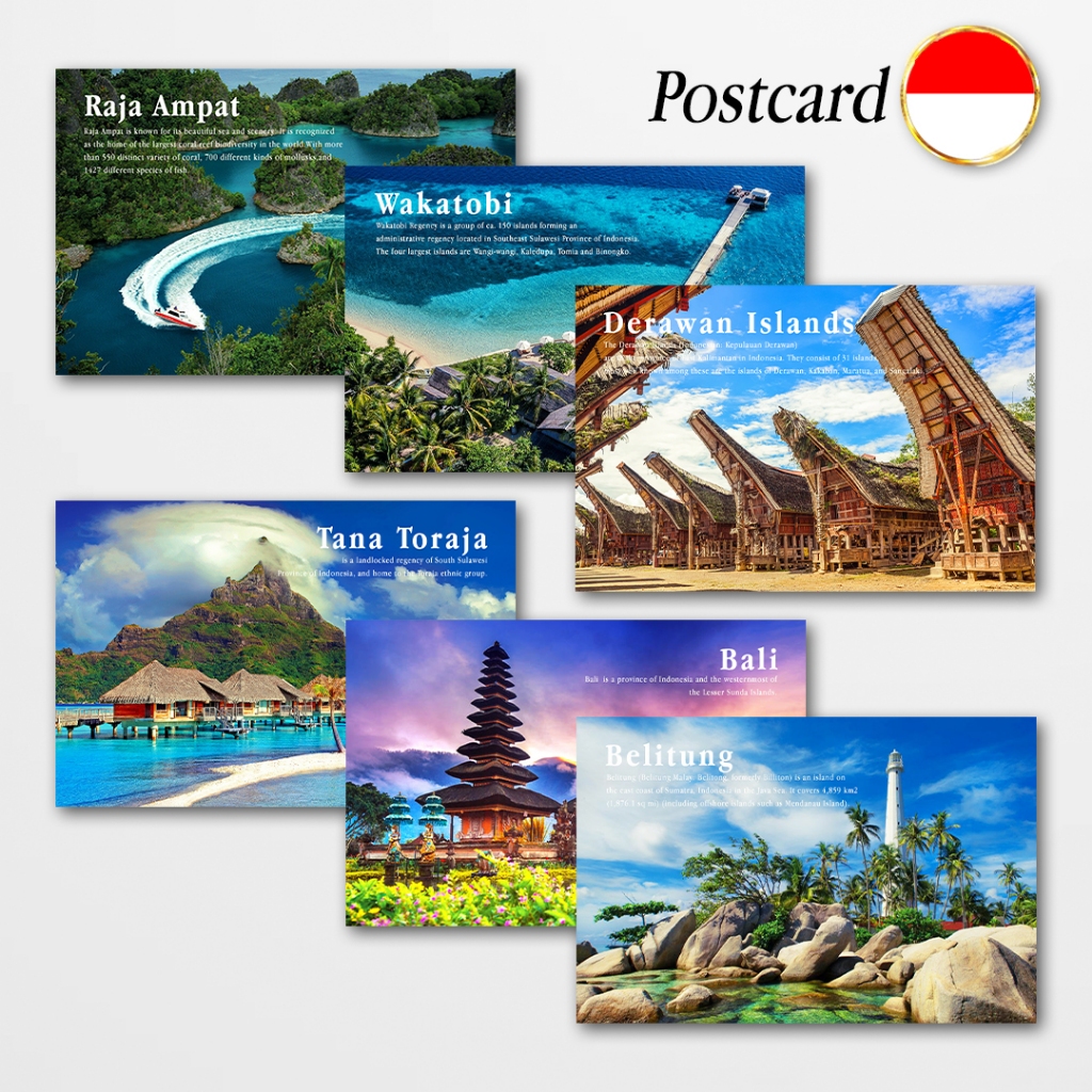 Jual [READY STOCK] Postcard Indonesia | Kartu Pos Indonesia | Bromo ...