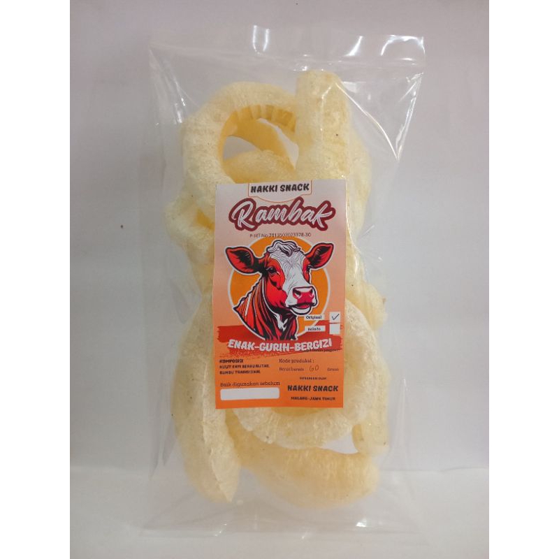 Jual Kerupuk Rambak Kulit Sapi 60 gram | Shopee Indonesia