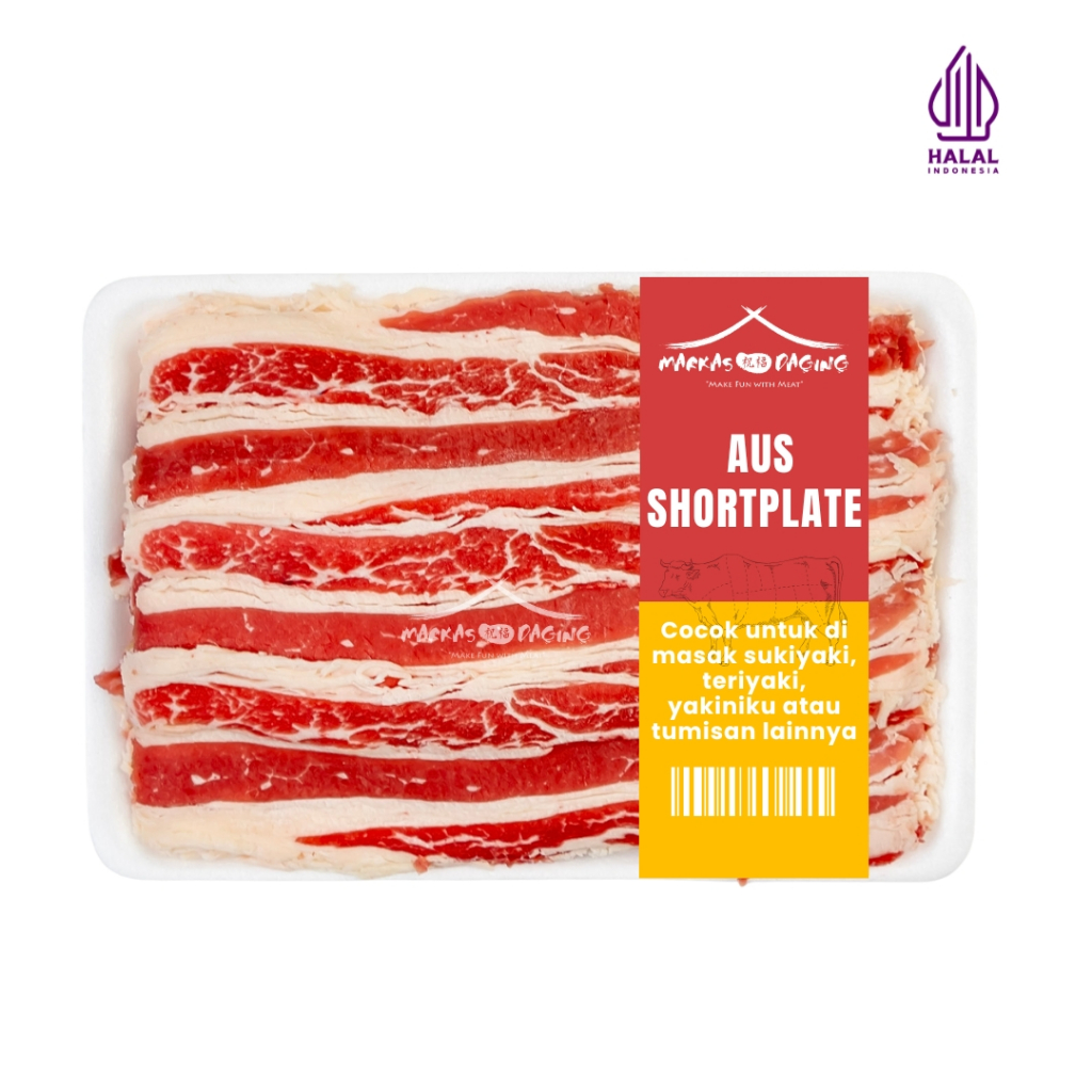 Jual AUS Slice Beef / DAGING SAPI Shortplate 500gr /Yakiniku & Shabu ...