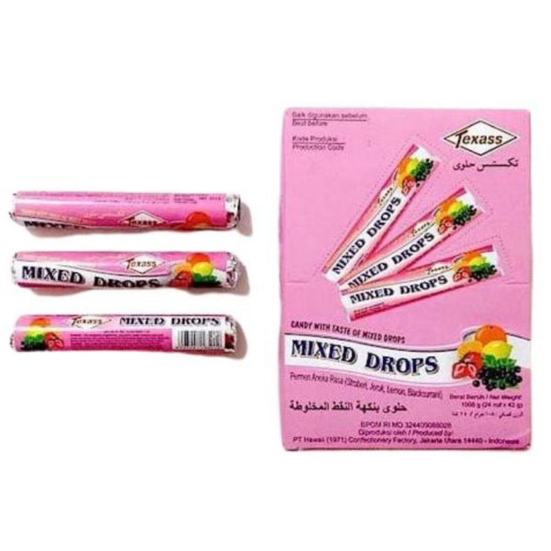 Jual Texass Mixed Drops Permen Jadul | Shopee Indonesia
