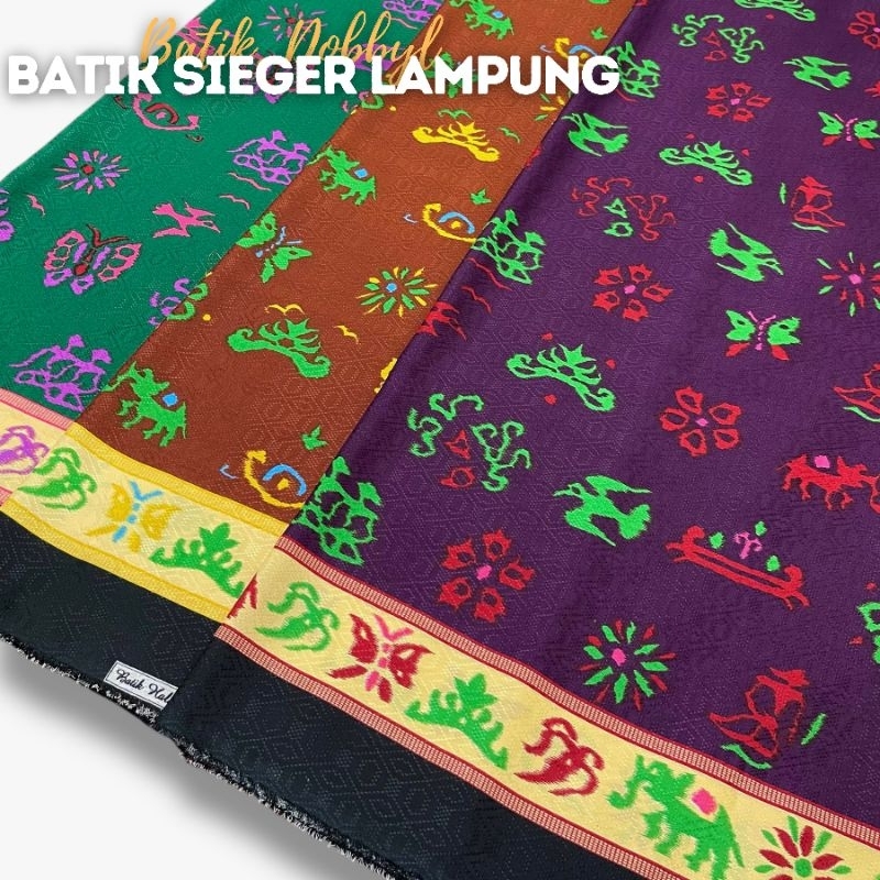 Jual Kain Batik Dobby Motif Siger Lampung | Bahan Dobby Bertekstur ...