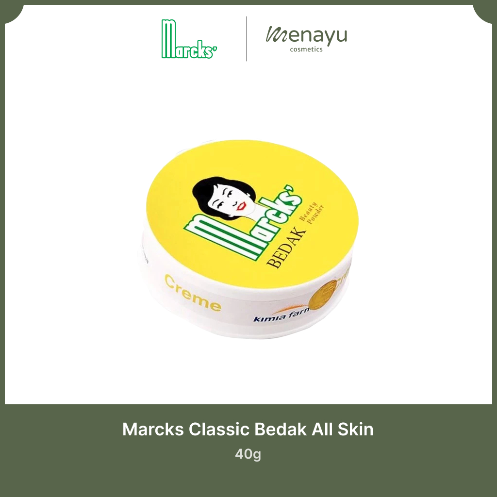 Jual Menayu - Marcks Classic Bedak All Skin 40g | Bedak Marcks | Shopee ...