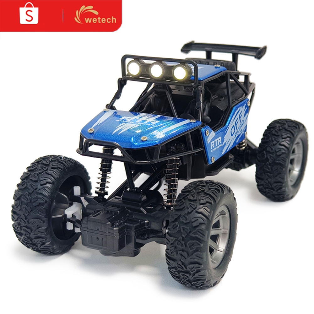 Jual Wetech Mainan Mobil Remote Control Offroad Alloy Climbing Car RC Rock Crawler 2WD Powerful ...