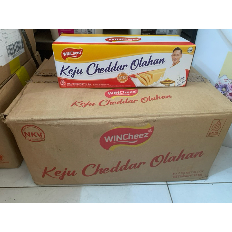 Jual Keju Wincheez 2 Kg Balok (1 Dus isi 8pcs) | Shopee Indonesia
